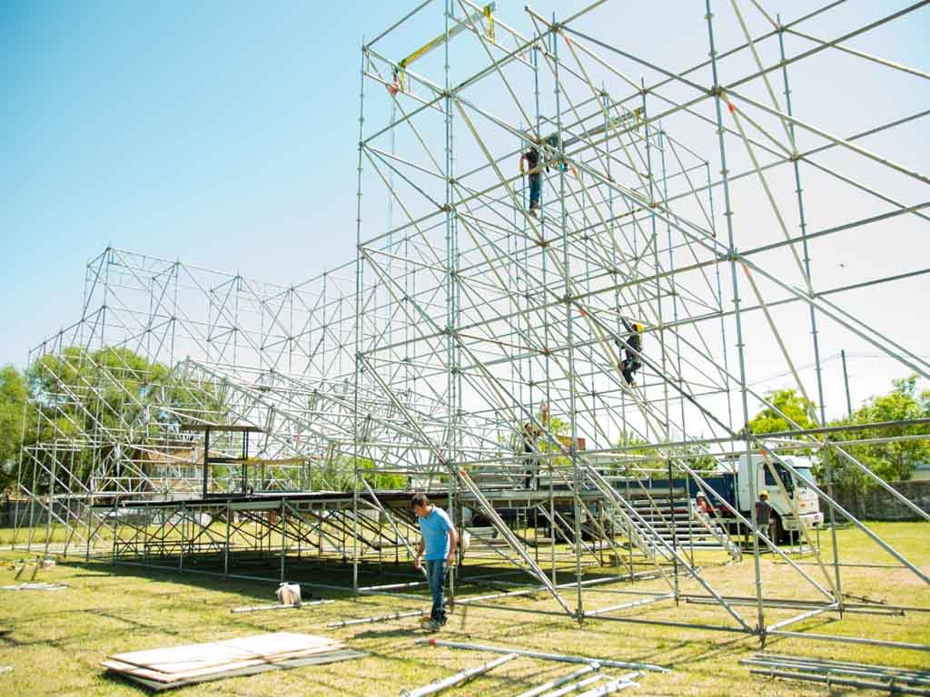 Comenzaron los preparativos para el Festival “Pico Cumple ...