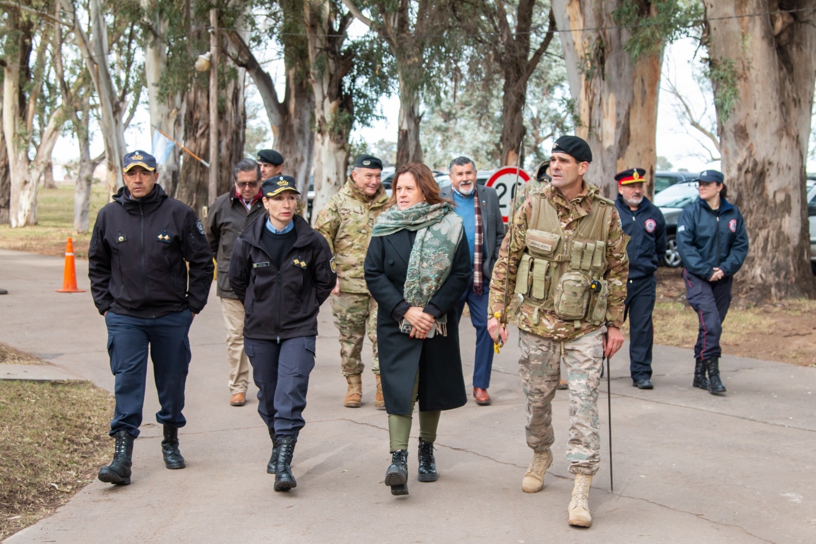 La intendenta Alonso participó del 198º Aniversario del Regimiento ...