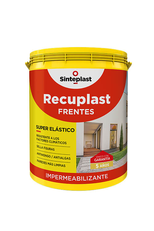 Recuplast Frentes Blanco 20 Litros - Pinturería Argentina
