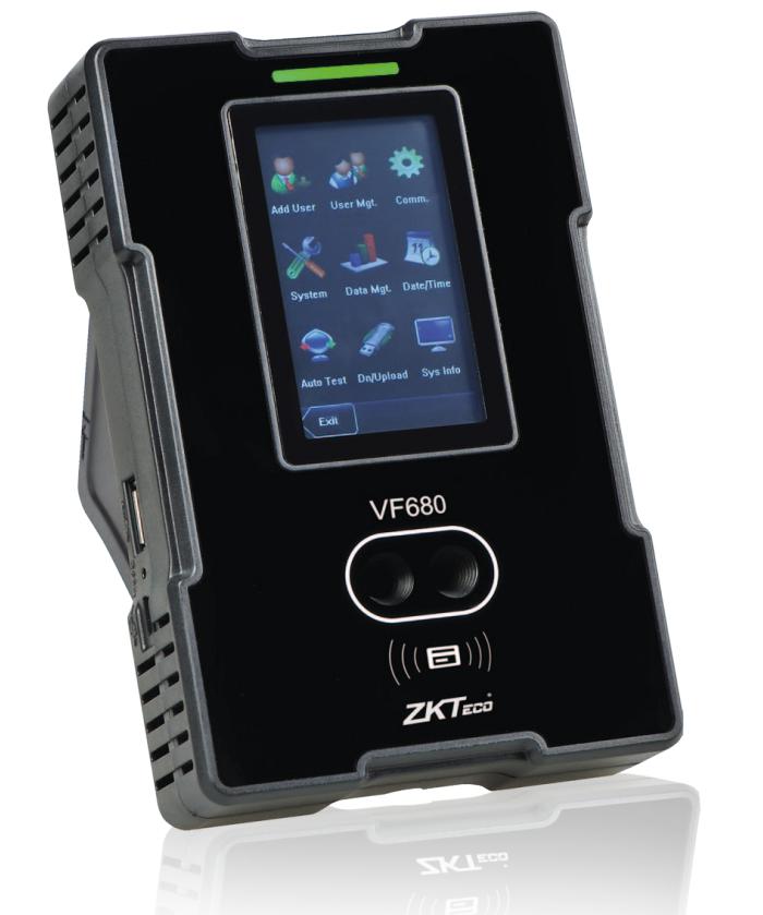 (VF680/ID) ZKTeco Terminal para control de accesos y asistencia ...